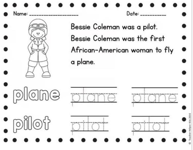 Black History Month Printable- Black History Month Coloring Page ...