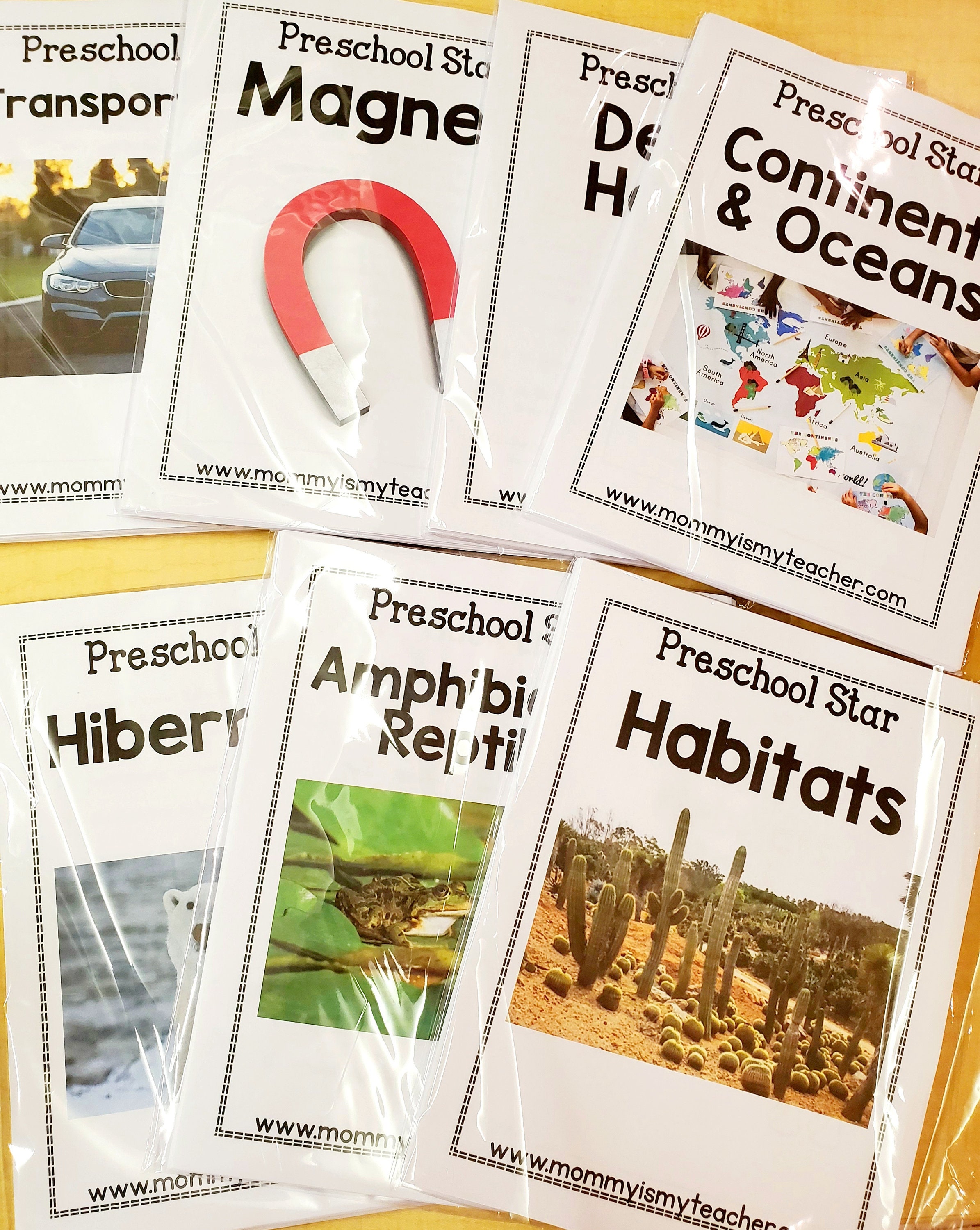 PRINTED Preschool Bundle, Pre-k Busy Binder, Alphabet Practice ...