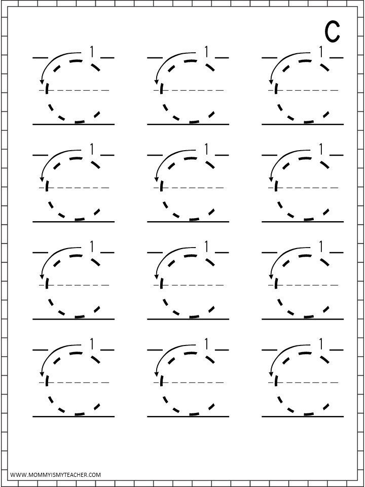 26 Printable Alphabet Worksheet- Alphabet Uppercase Tracing- Alphabet ...