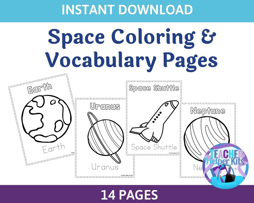 Planet Coloring Pages ~ Space Coloring Pages ~ Astronomy for Kids ...