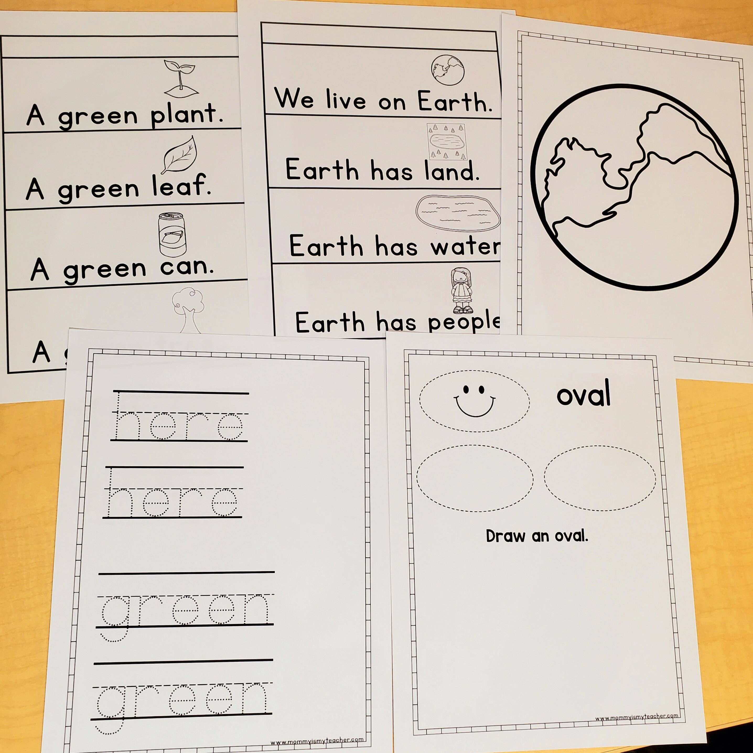 Conservation Preschool Printablespreschool Curriculum - Etsy