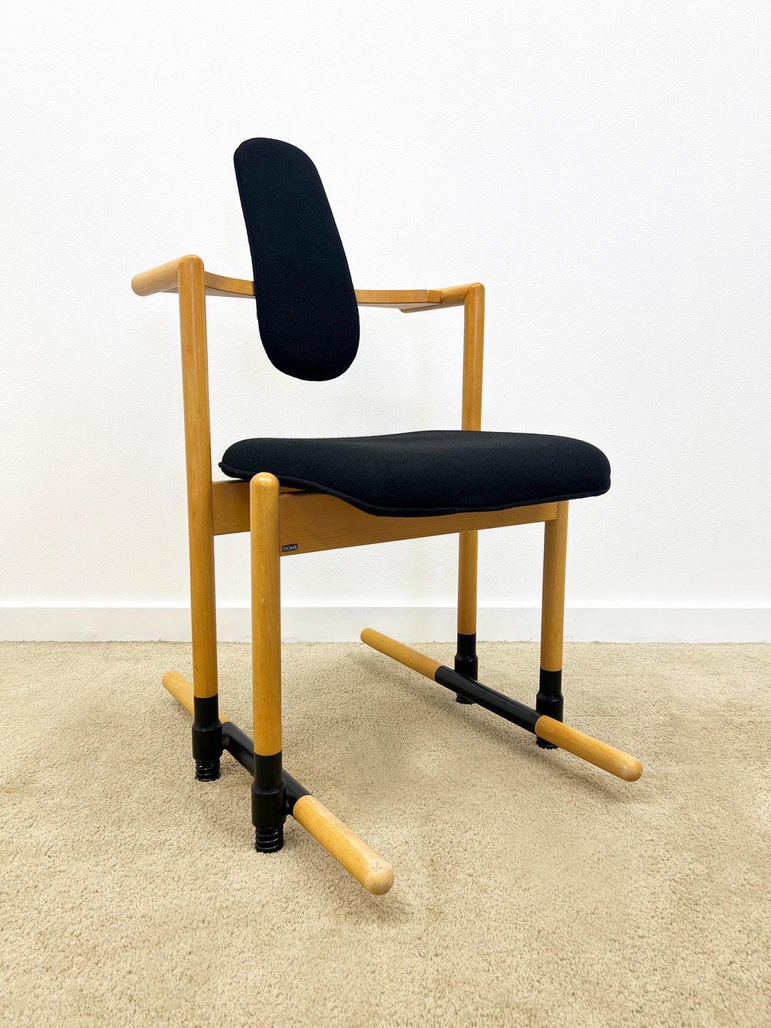 Vintage Peter Opsvik Stokke Ergonomic Flysit Chair - Etsy