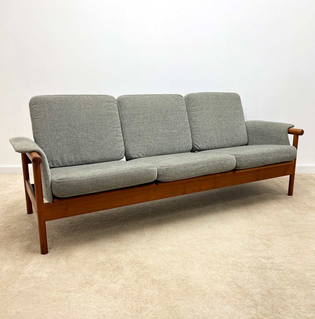 Danish Modern Kofod Larsen Selig Teak Sofa Couch Vintage Mid Century - Etsy