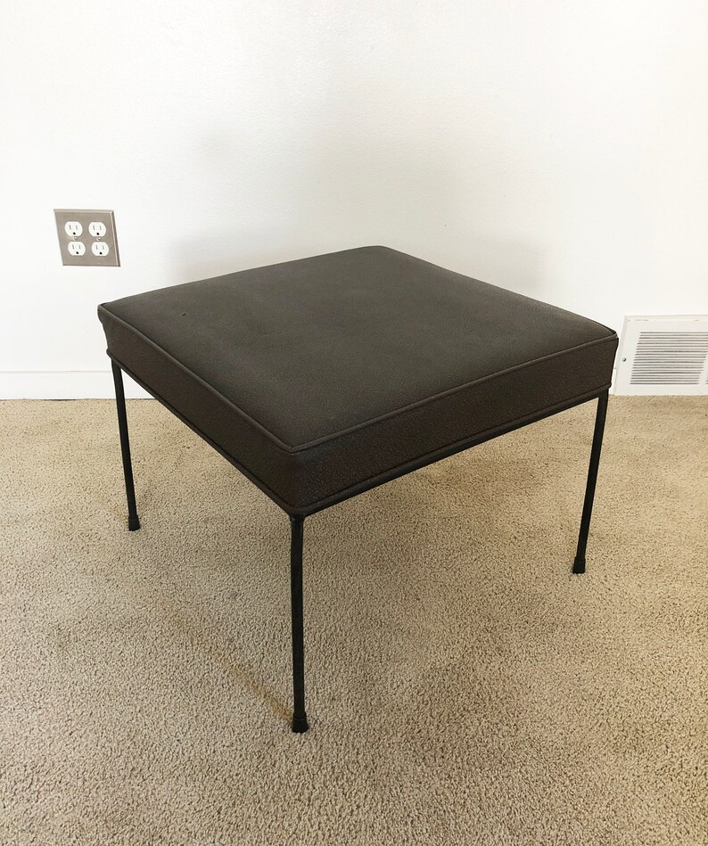 Vintage Mid Century Paul Mccobb Stool Ottoman - Etsy