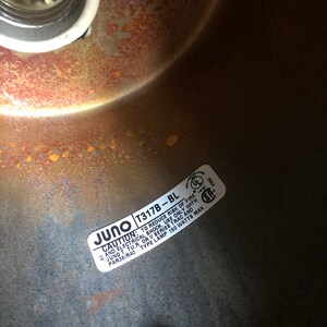 Juno T317B Architectural Metal Cylinder Pendant Track Ceiling Lighting ...