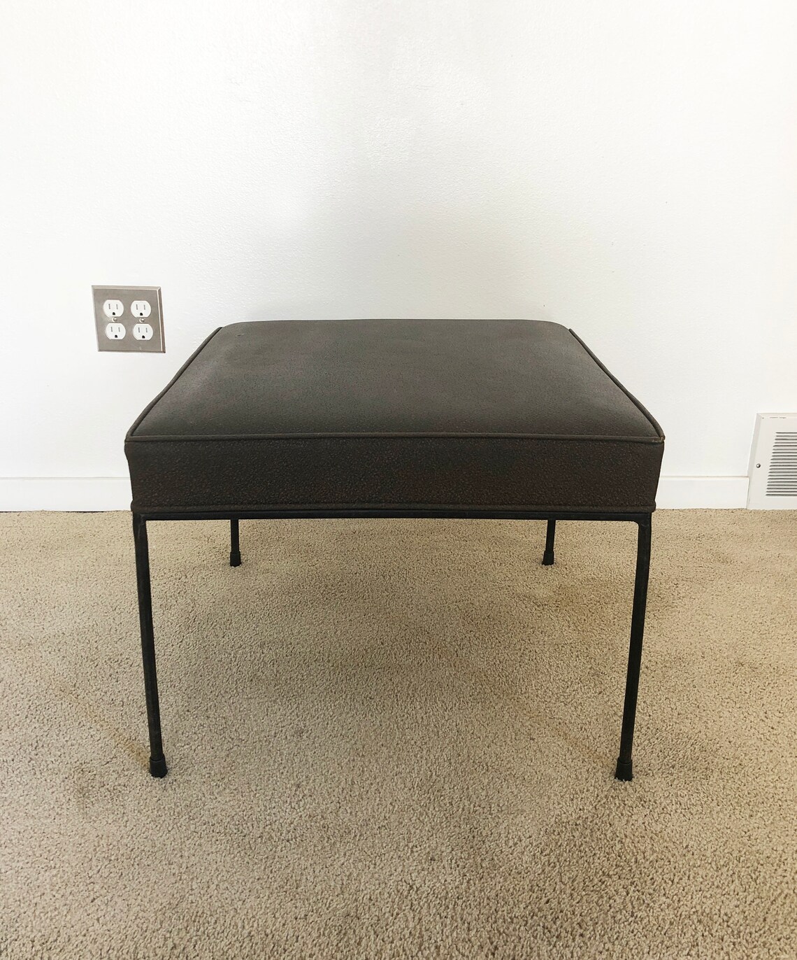 Vintage Mid Century Paul Mccobb Stool Ottoman - Etsy