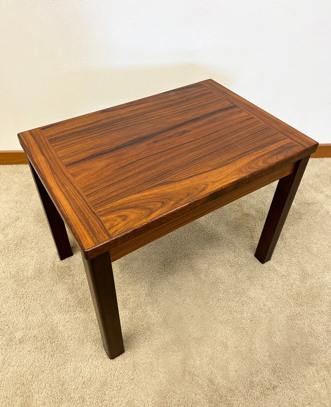 Vintage Danish Modern Rosewood Side End Table Interform Collection Denmark - Etsy