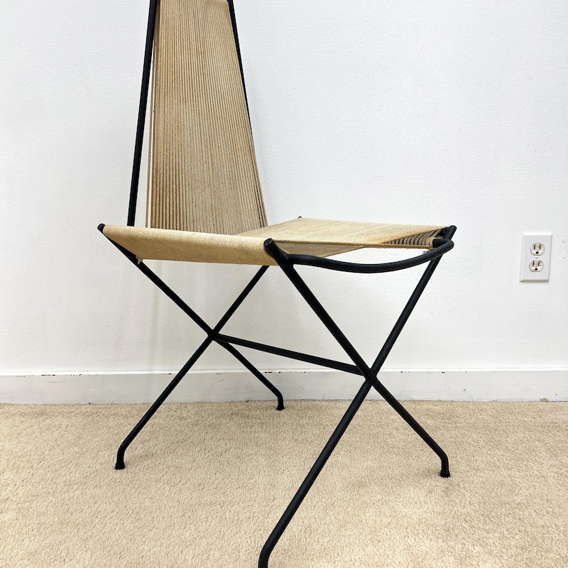 Woven String Chair - Etsy