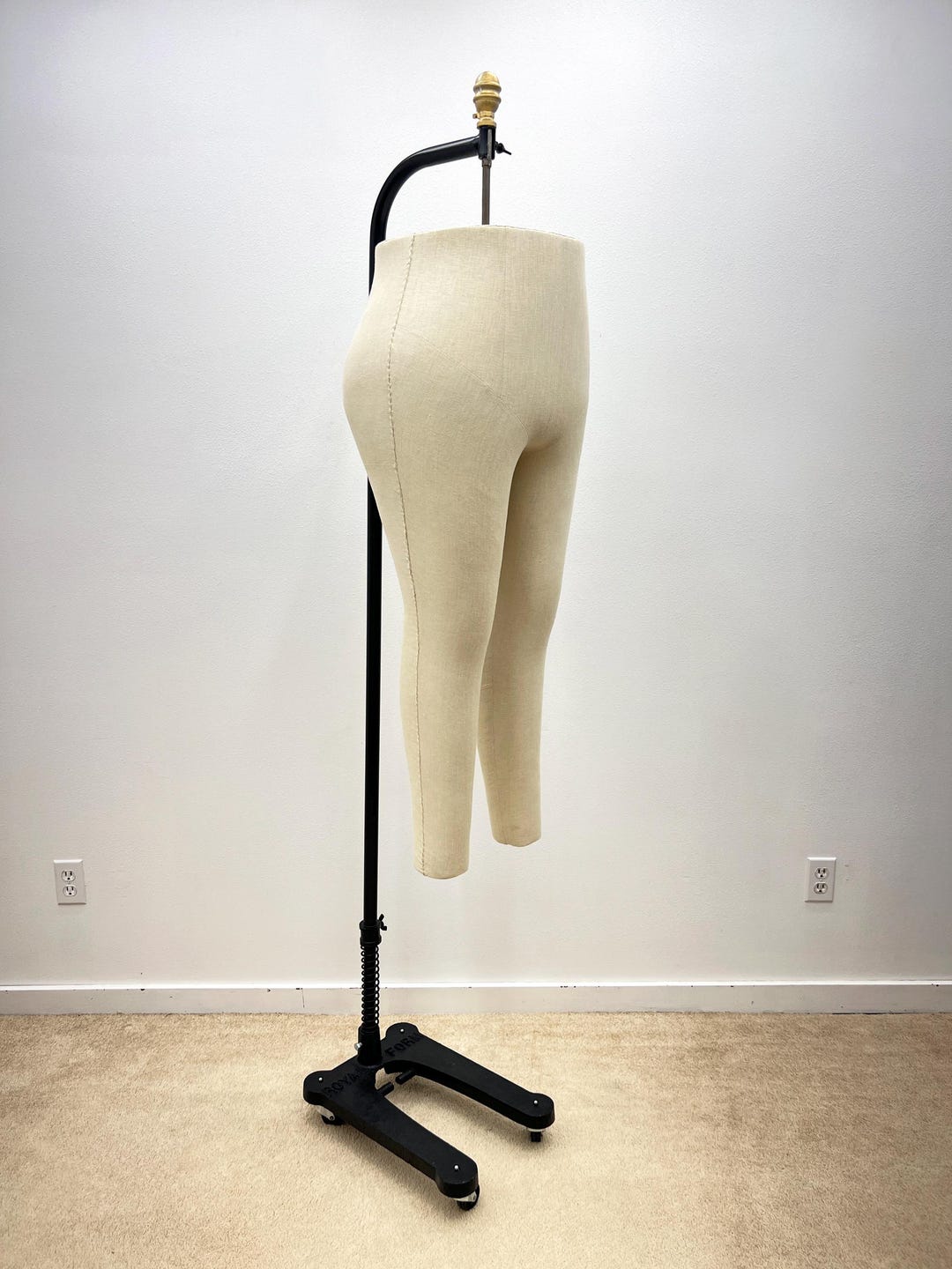 Vintage Style Pants Dress Form Store Display Mannequin Cast Iron ...