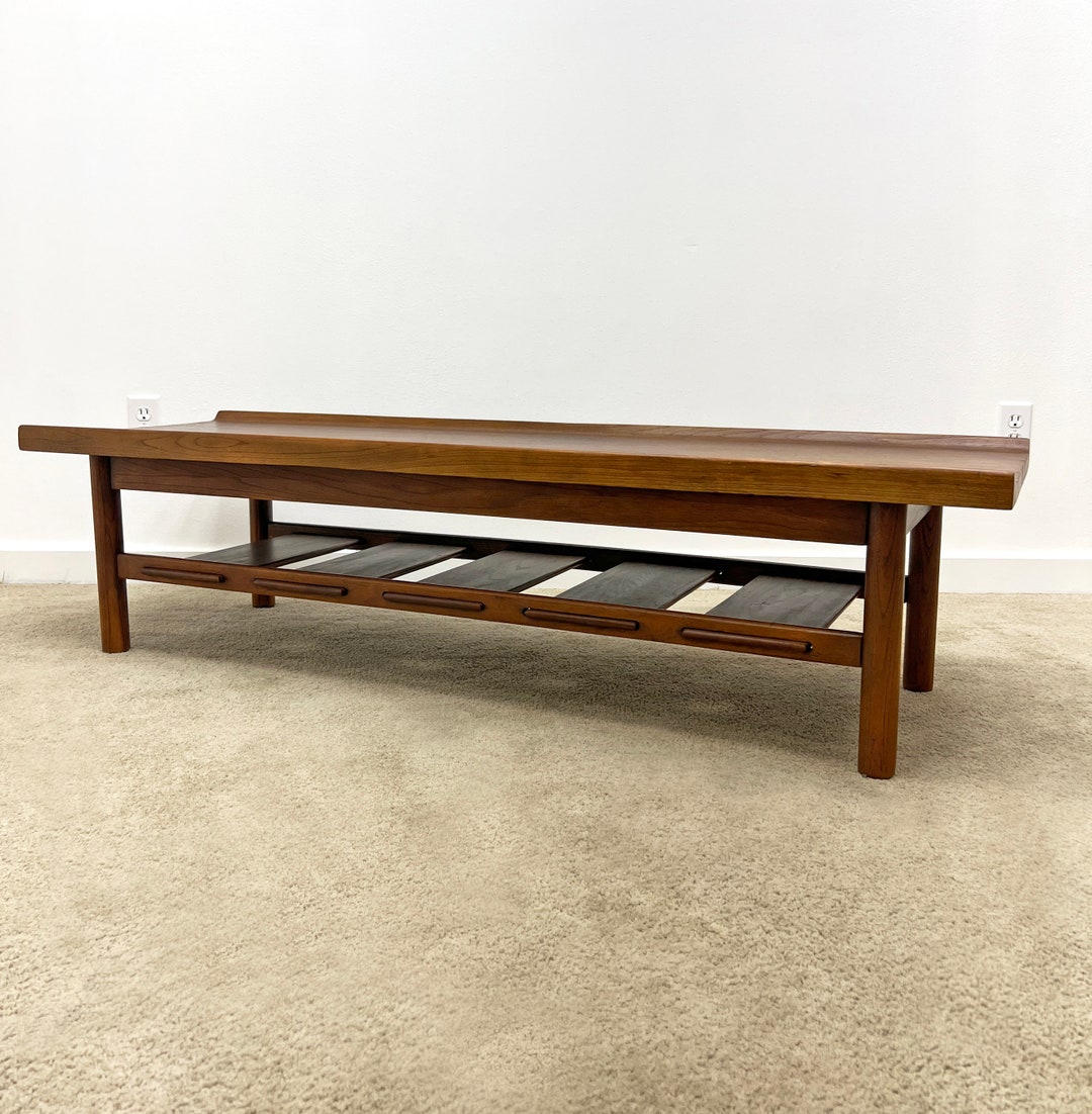 Mid Century Nemschoff Lawrence Peabody Coffee Table Bench - Etsy