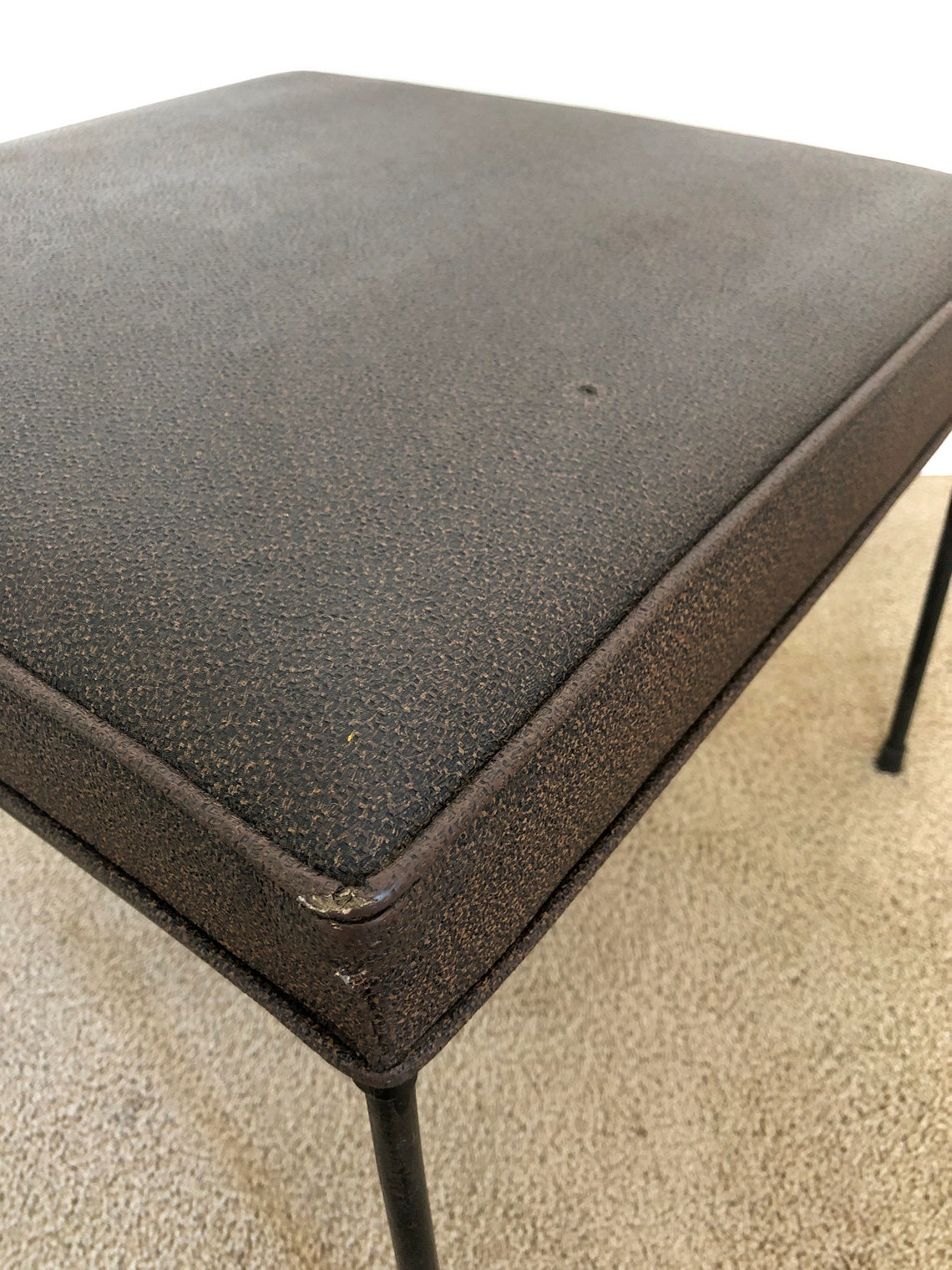 Vintage Mid Century Paul Mccobb Stool Ottoman - Etsy