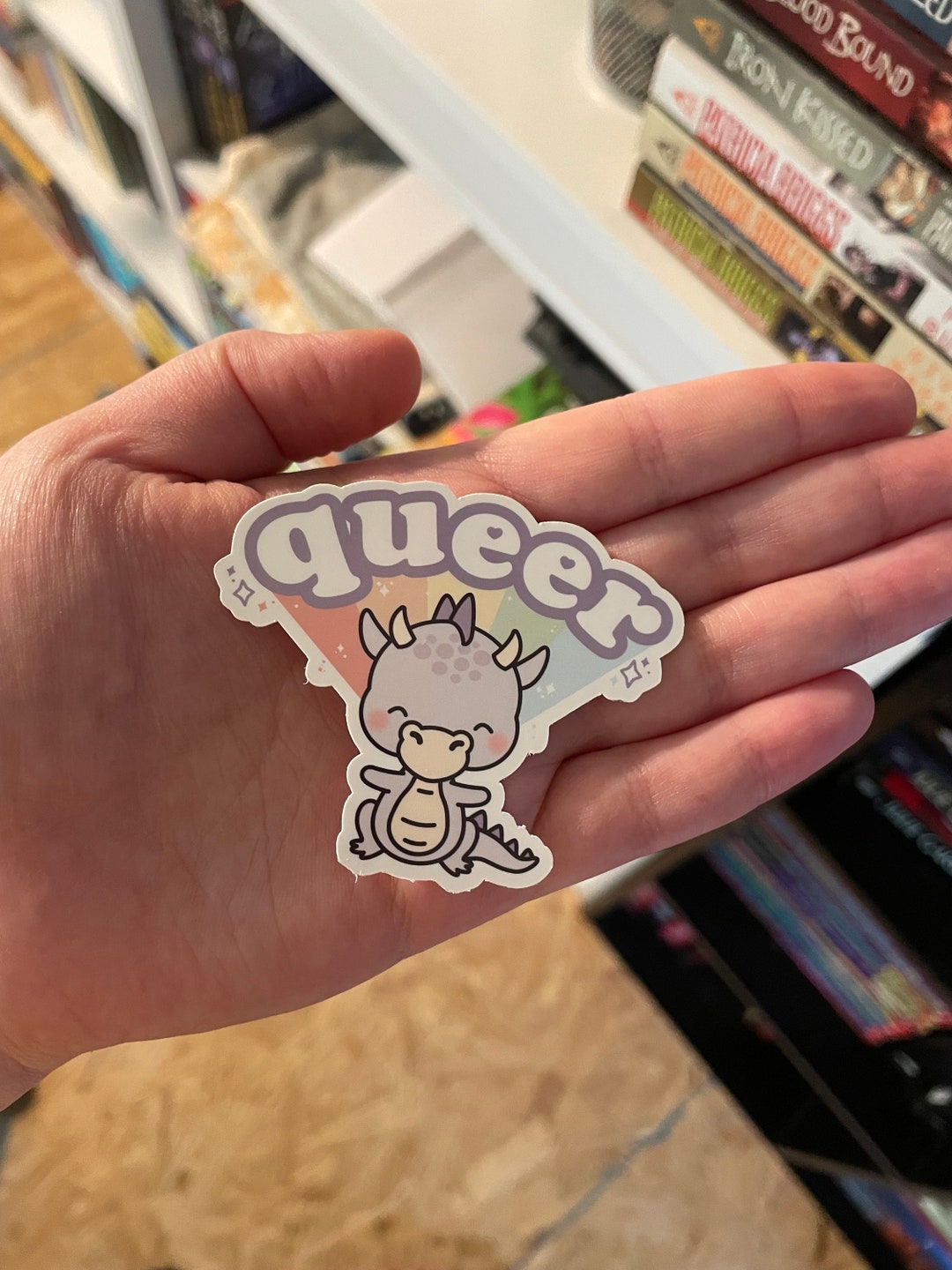 Pride Stickers, Queer Stickers, Cute Stickers, Dragons, Vinyl Stickers ...