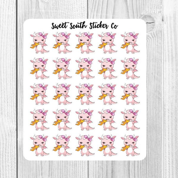 Jasmine Dragon Stickers - Etsy