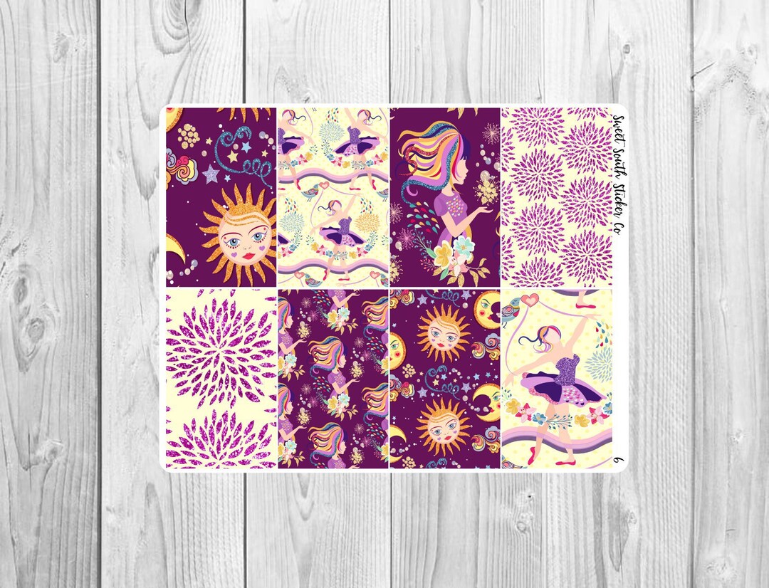 Dreaming, Full Boxes, Whimsical, Full Box Stickers, Planner Stickers - Etsy