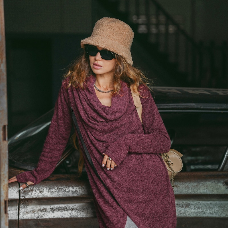 Asymmetrical Sweater - Etsy