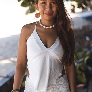 Triangle Crop Top Cami Brown - Etsy