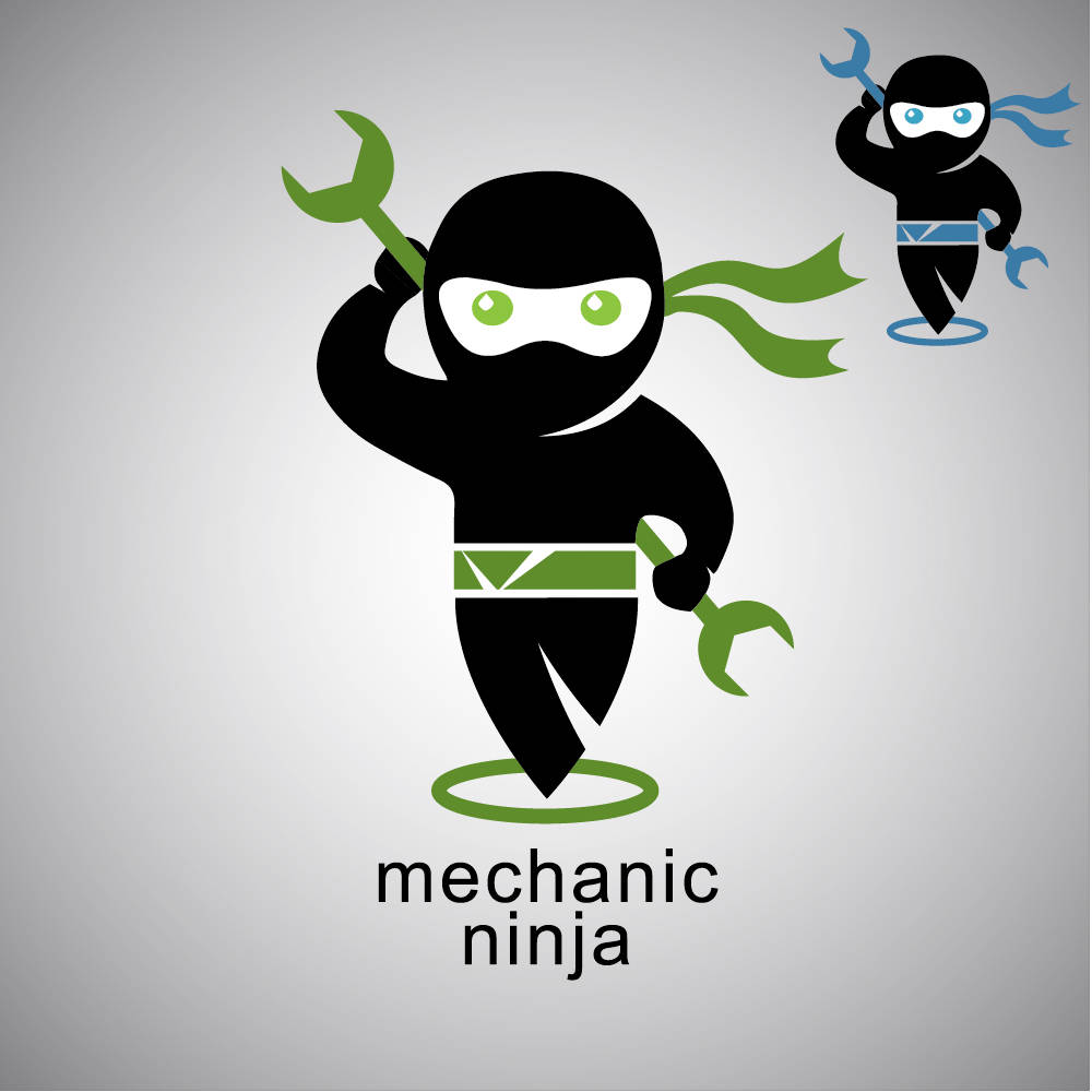 Ninja Logo Set 5 - Etsy