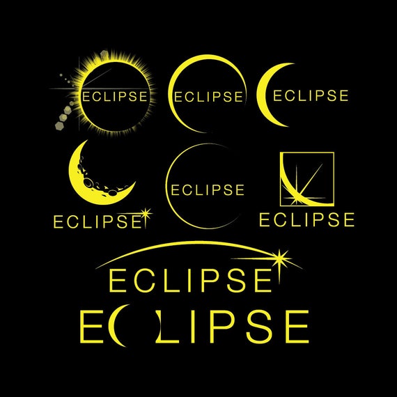 Instant Download Eclipse Design Set - Etsy