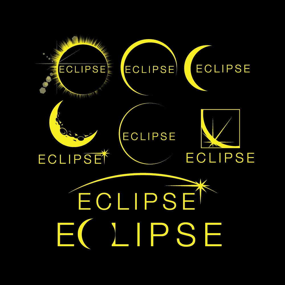 Instant Download Eclipse Design Set - Etsy