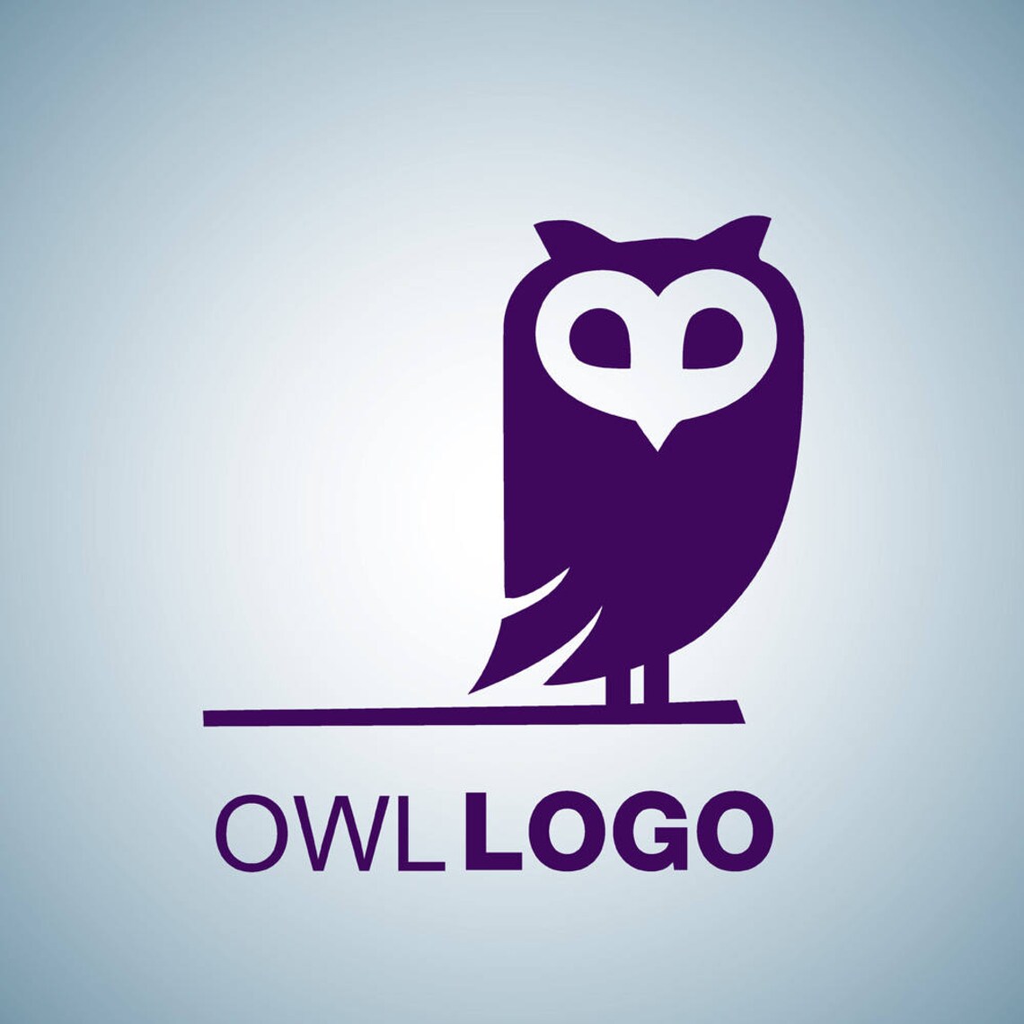 Instant Download Owl Logo Icon Mark Set 1 - Etsy