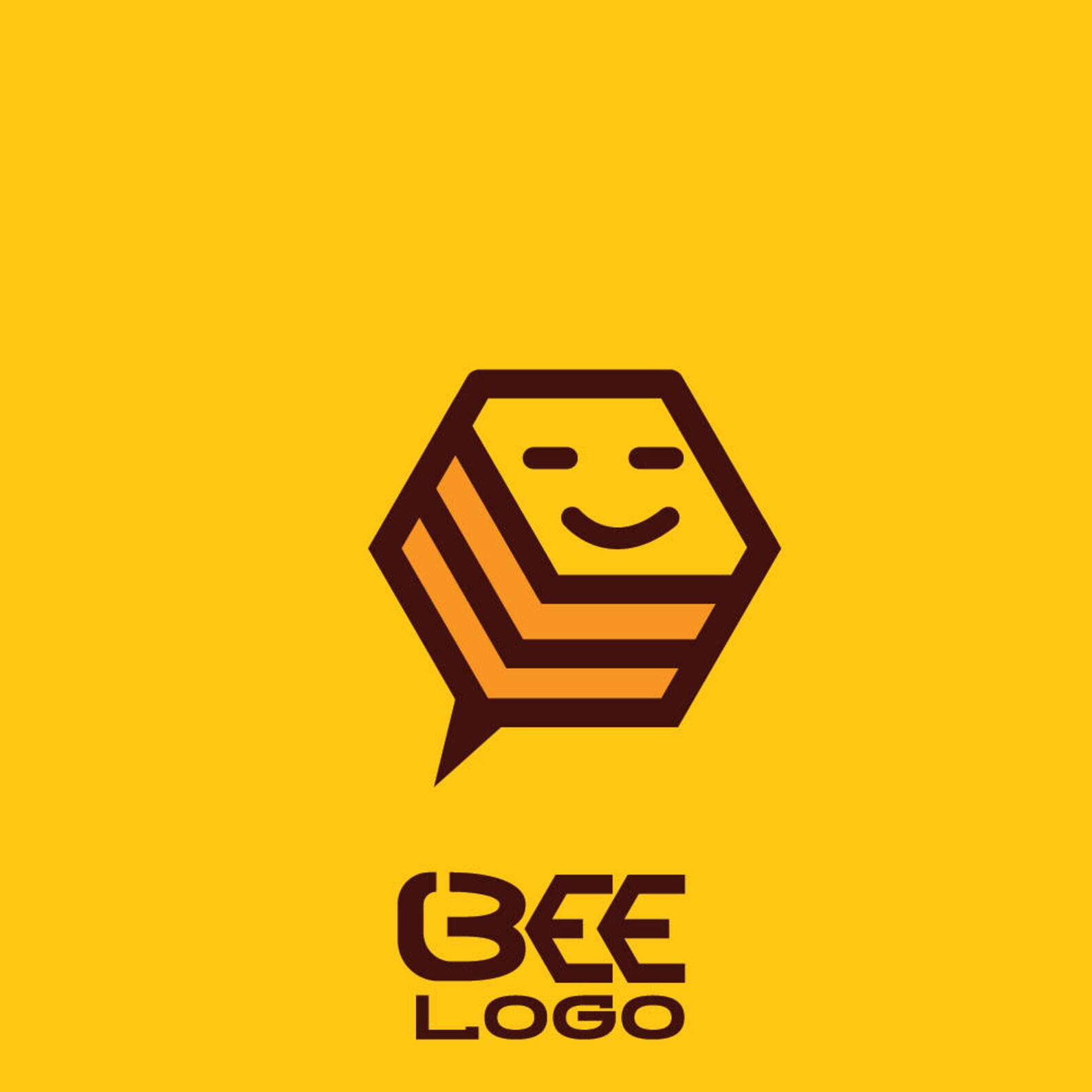 Instant Download Bee Logo Icon Marks Set 1 Vector Format - Etsy