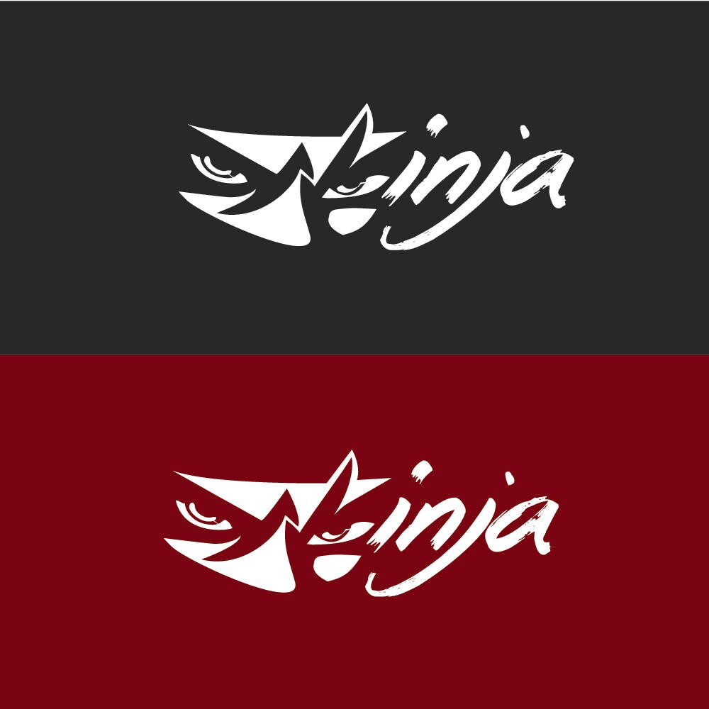 Ninja Logo Set 3 - Etsy
