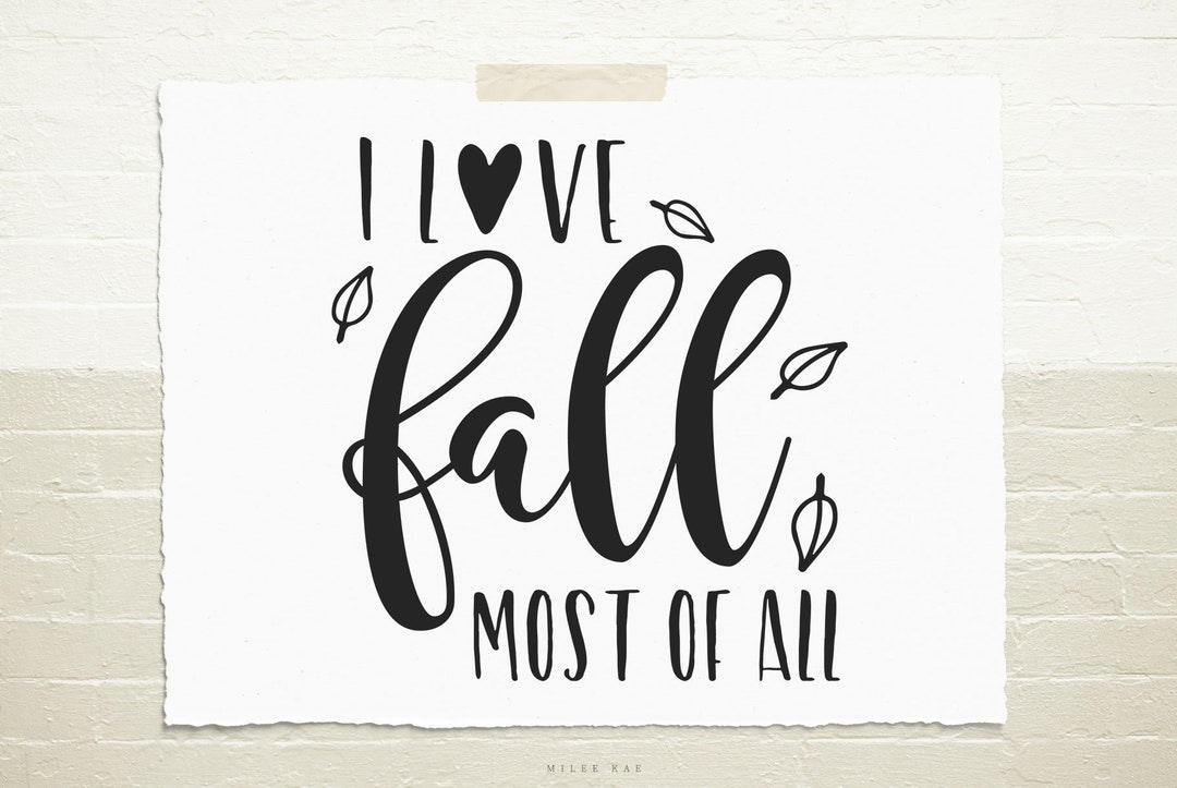Fall Svg File Winter Svg Svg Cut File Cutting File Cute - Etsy
