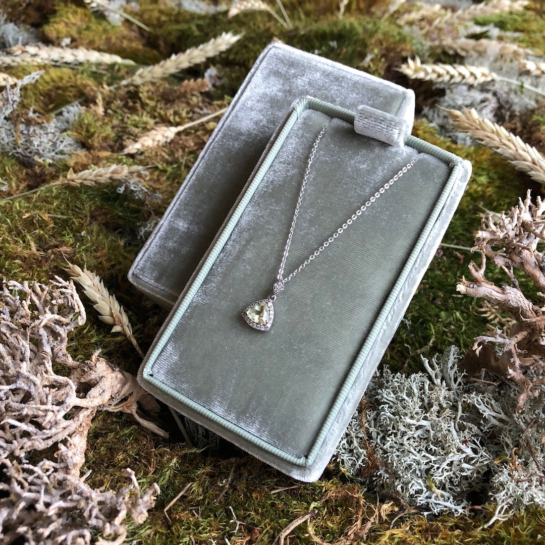 Pendant Box - Сhain Box - Square Chain Box - Necklace Box - Etsy