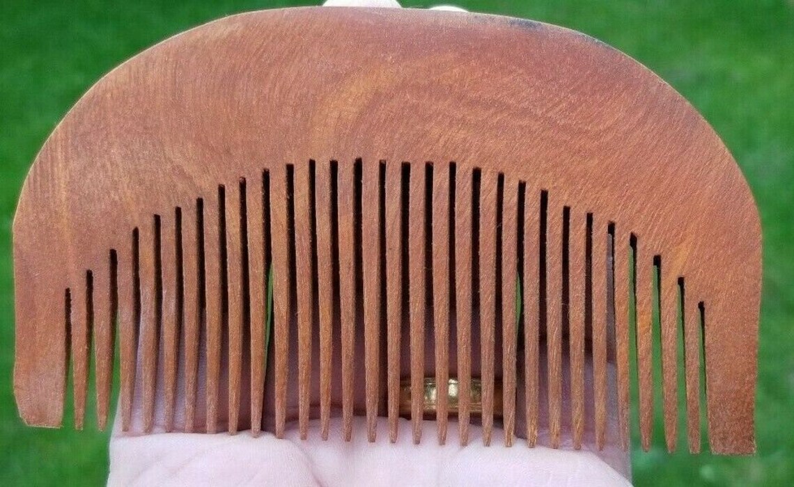 Sikh Kanga Khalsa Comb Sheesham Wood Singh Kaur Wooden Kakar | Etsy