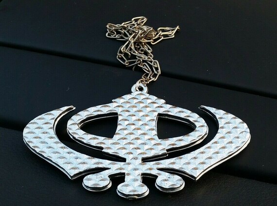 Wide Silver Khanda Punjabi Sikh Plastic Pendant Car Rear - Etsy