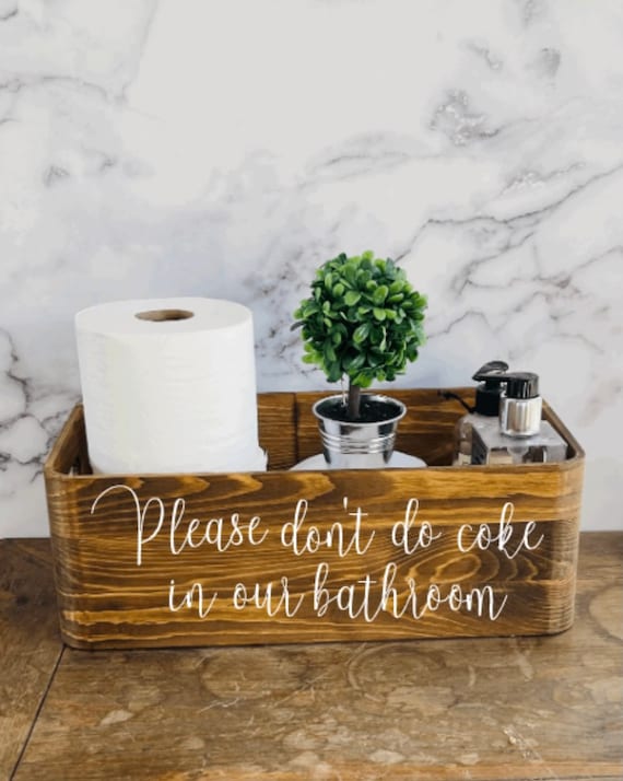 Toilet Box Bathroom Box Bathroom Storage Bathroom Decor | Etsy