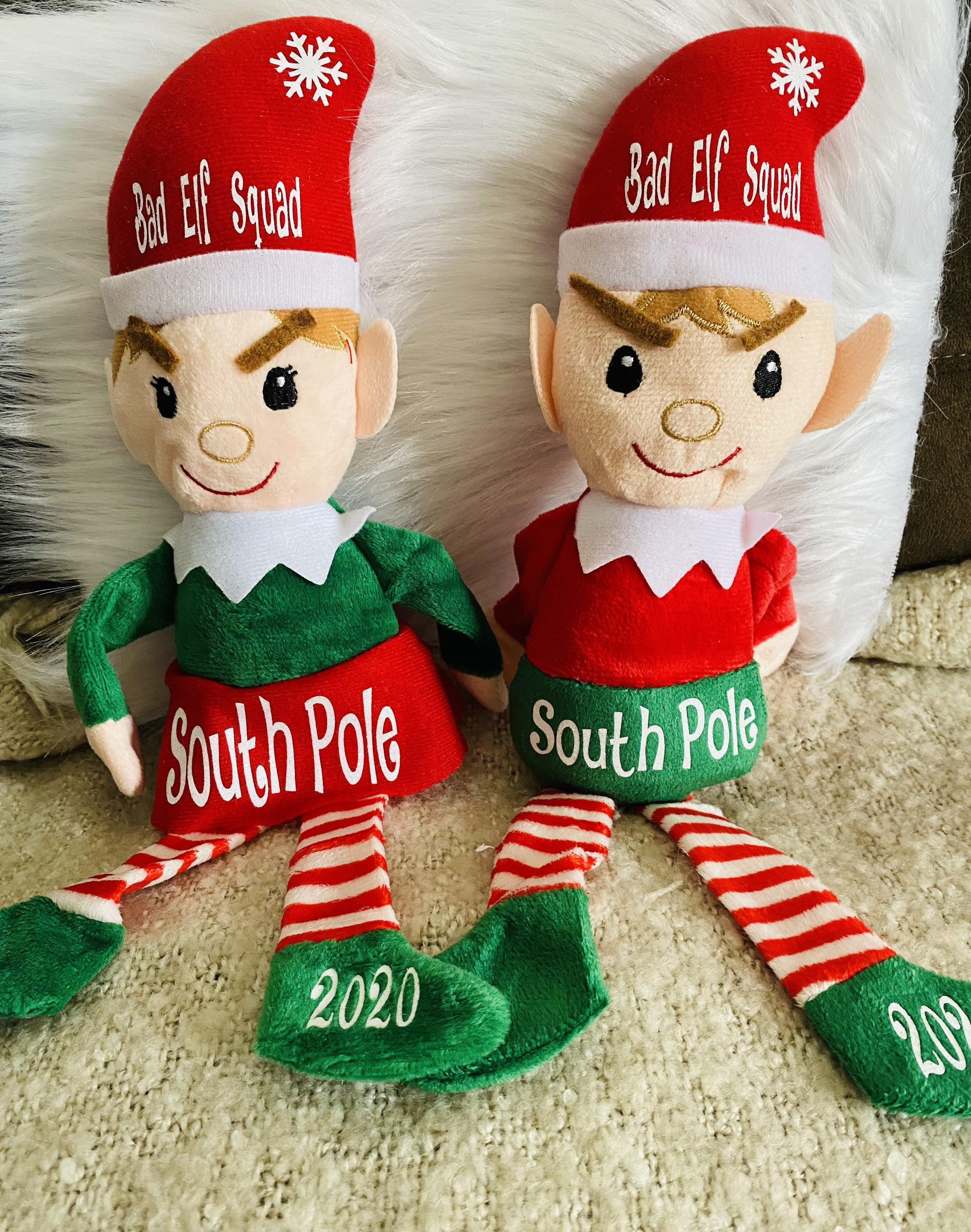 BAD ELF With COAL Personalized Christmas Elf Naughty List - Etsy