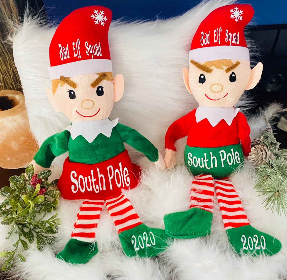 BAD ELF With COAL Personalized Christmas Elf Naughty List - Etsy