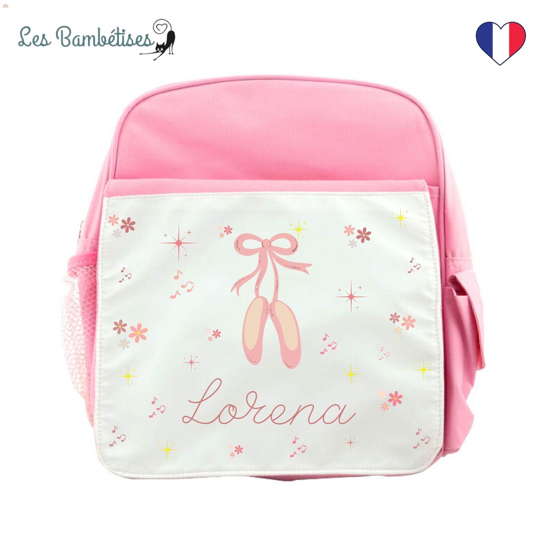 Customizable Ballerina Dancer Backpack Personalized Children's Backpack ...