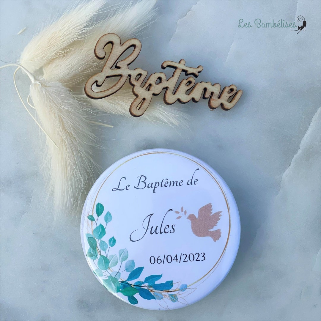 Personalized Godfather Godmother Dove Badge - Magnet - Keyring ...