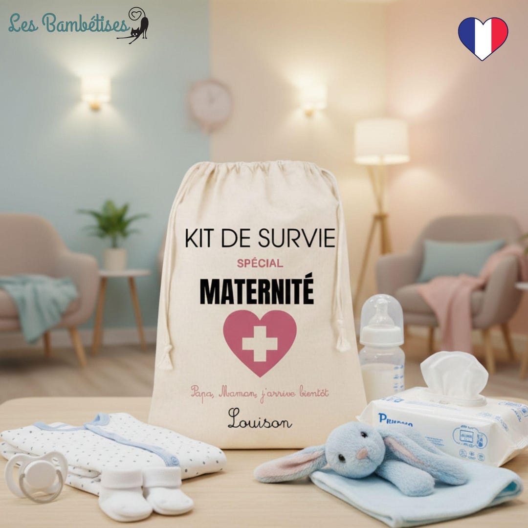 Personalized Maternity Survival Kit – Baby Shower Gift – Pregnancy or ...