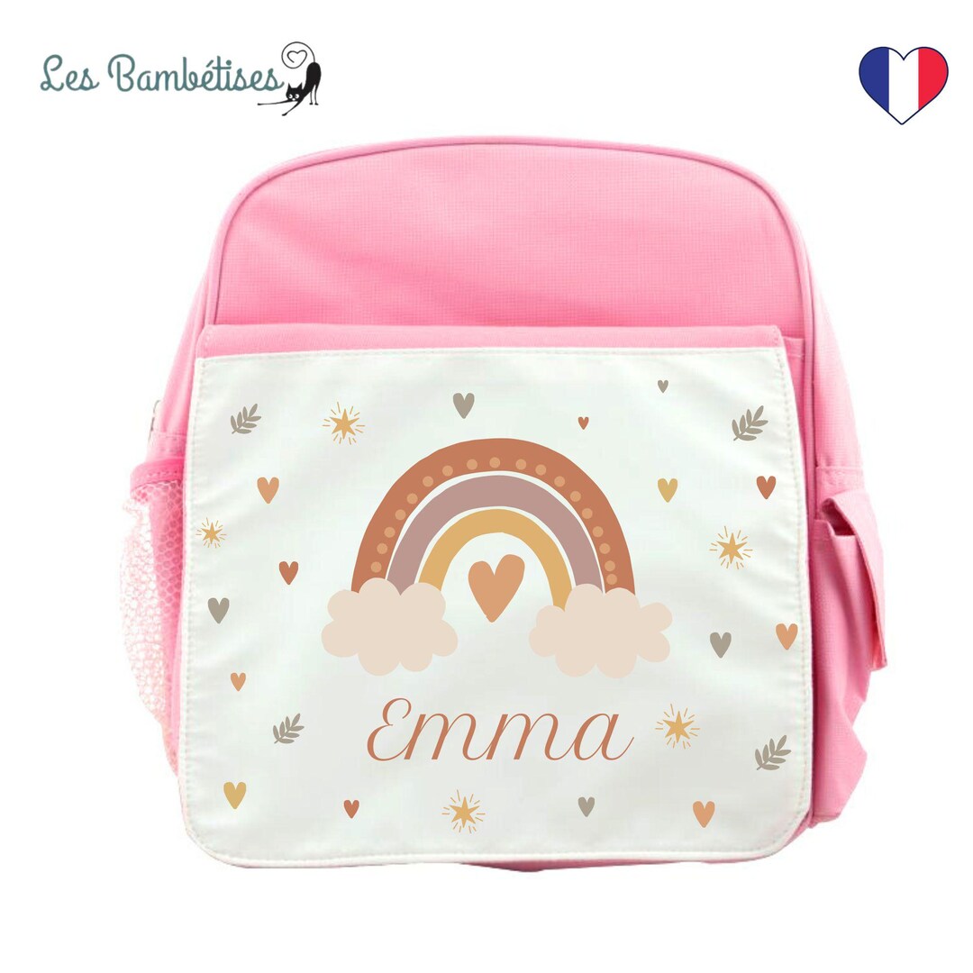Customizable Rainbow Clouds Backpack Personalized Children's Backpack ...