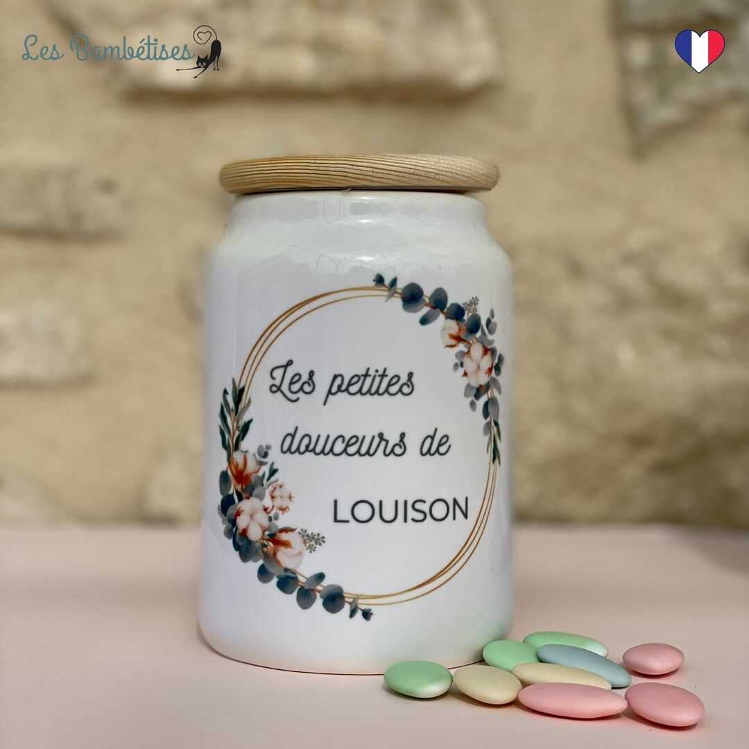 Customizable Cookie Jar Country Baptism/country Cookie Jar Gift for ...