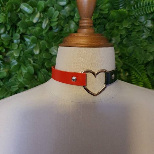 Heart Choker - Etsy