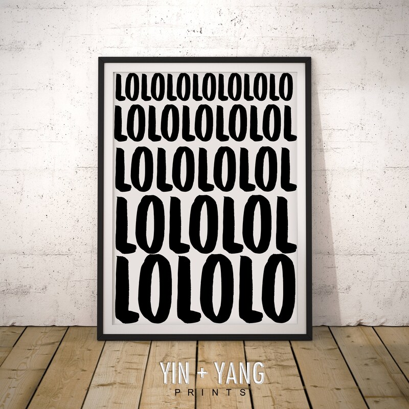 Lol Printable - Etsy