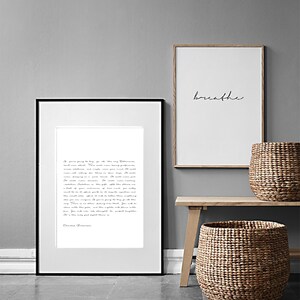 Bukowski Print, Charles Bukowski Quote, Motivational Quote Print, Quote ...