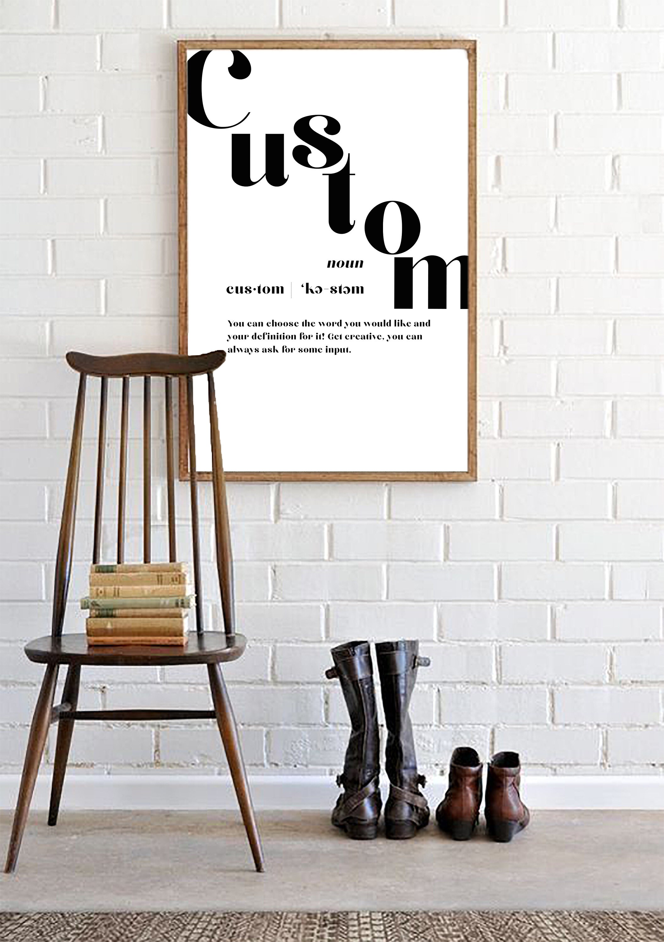 Custom Definition Print Personalized Dictionary Definition | Etsy