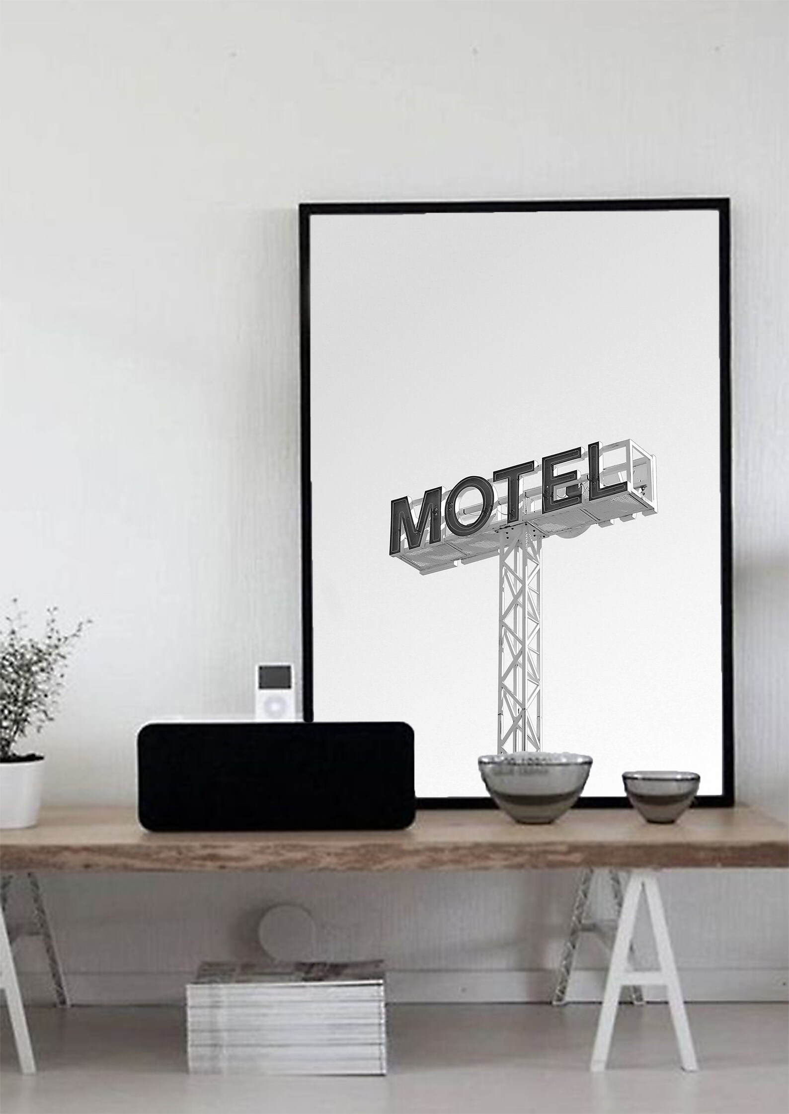 Retro Motel Print Desert Motel Poster Boho Desert Print - Etsy