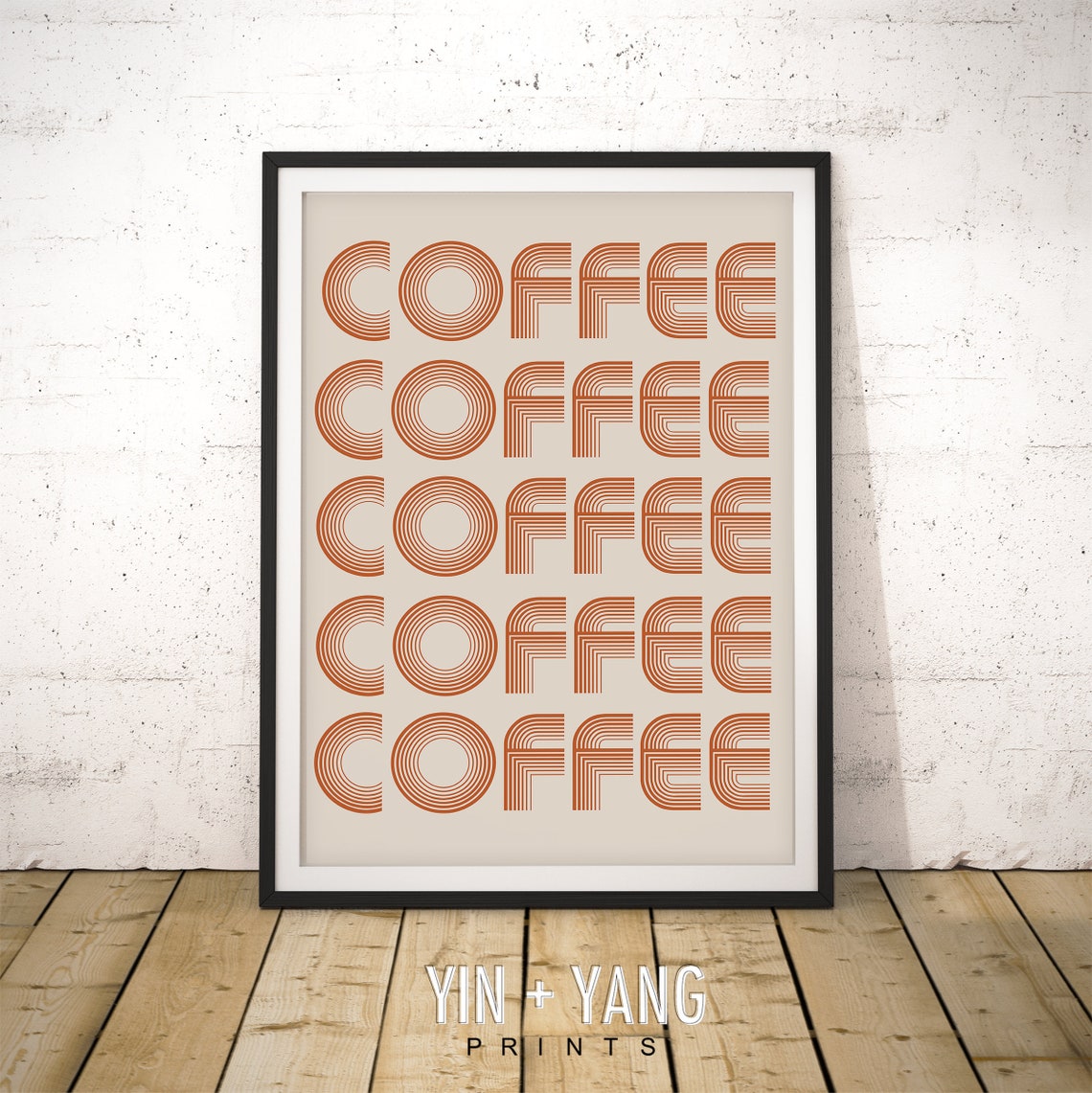 Coffee Print Coffee Poster Kitchen Art Kitchen Print Cafe | Etsy