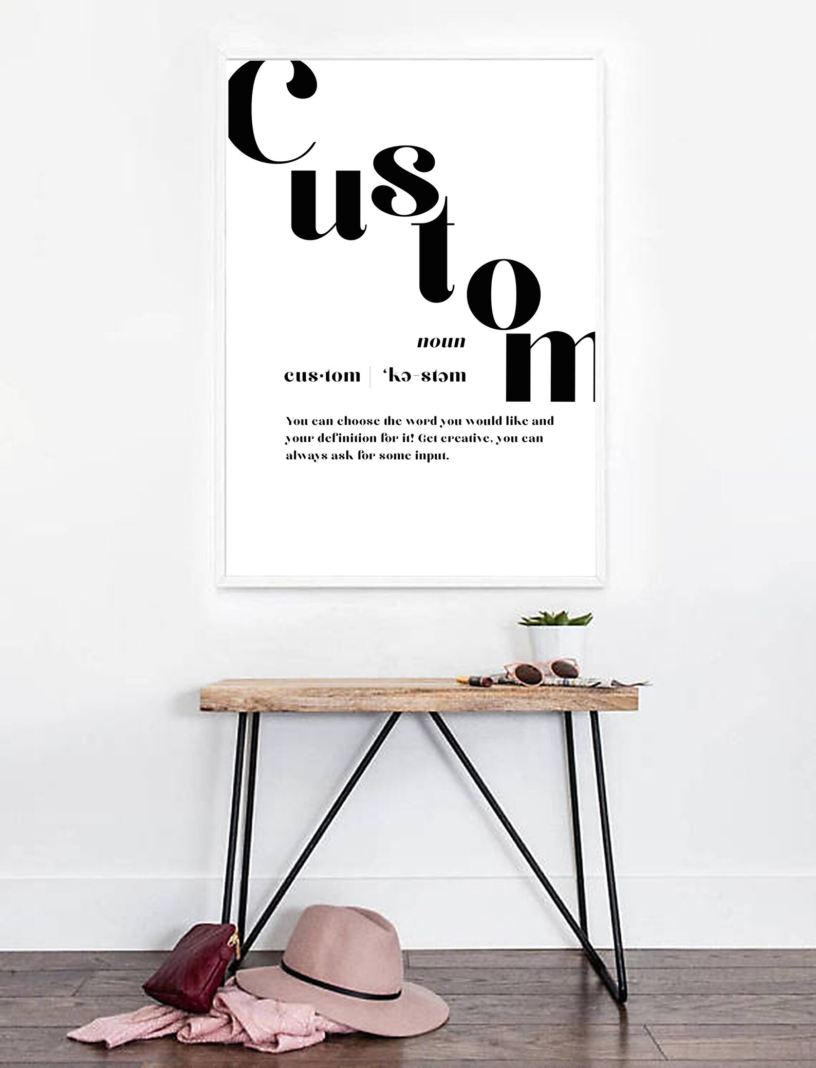 Custom Definition Print Personalized Dictionary Definition | Etsy