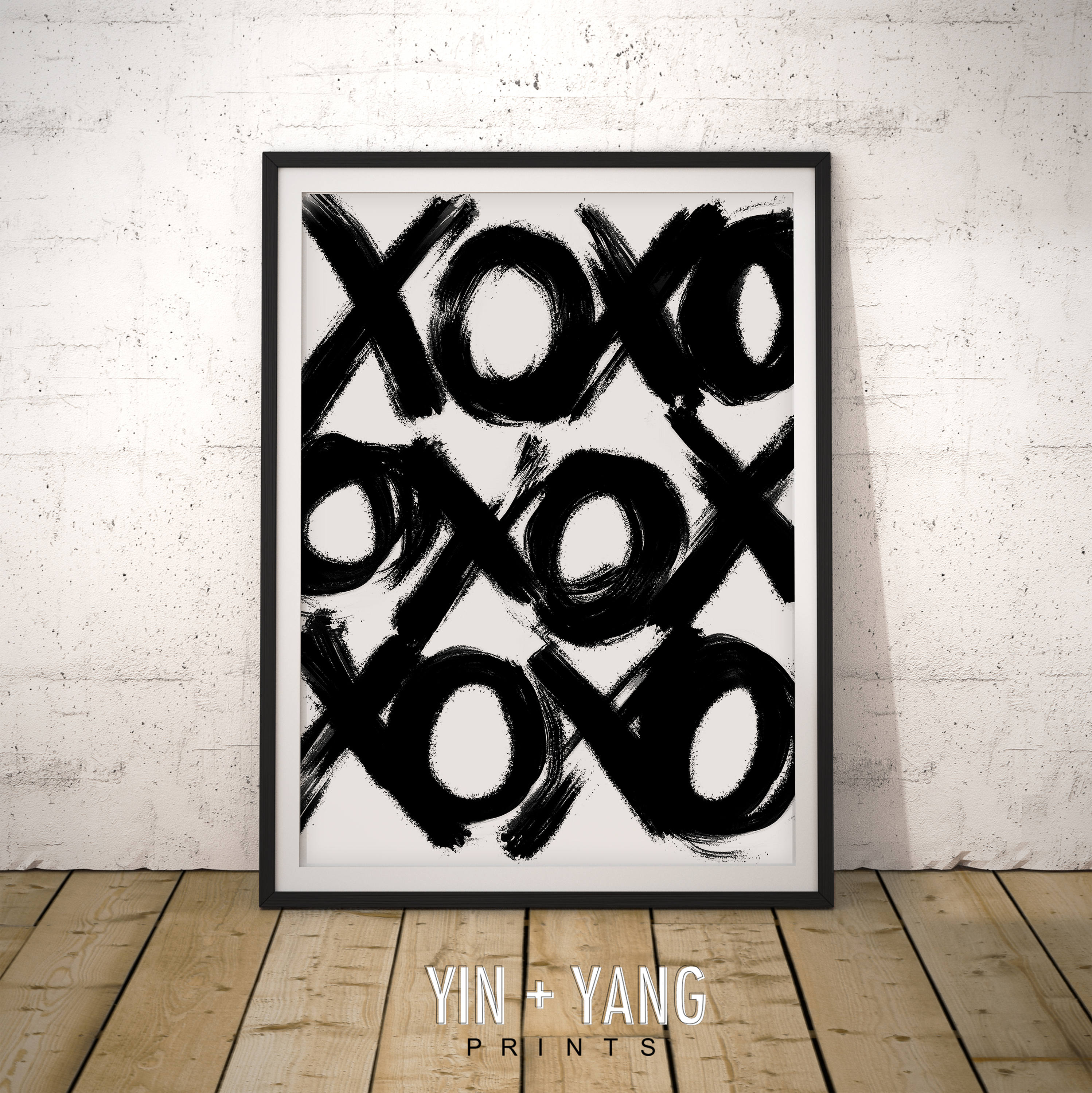 XOXO Love XOXO Print Abstract Art Printable Art Wall Art | Etsy