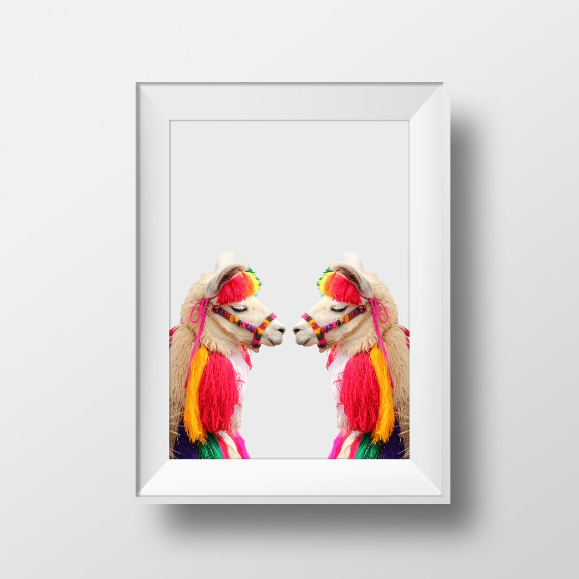 Llama Print Alpaca Poster Llama Art Llama Poster Nursery | Etsy