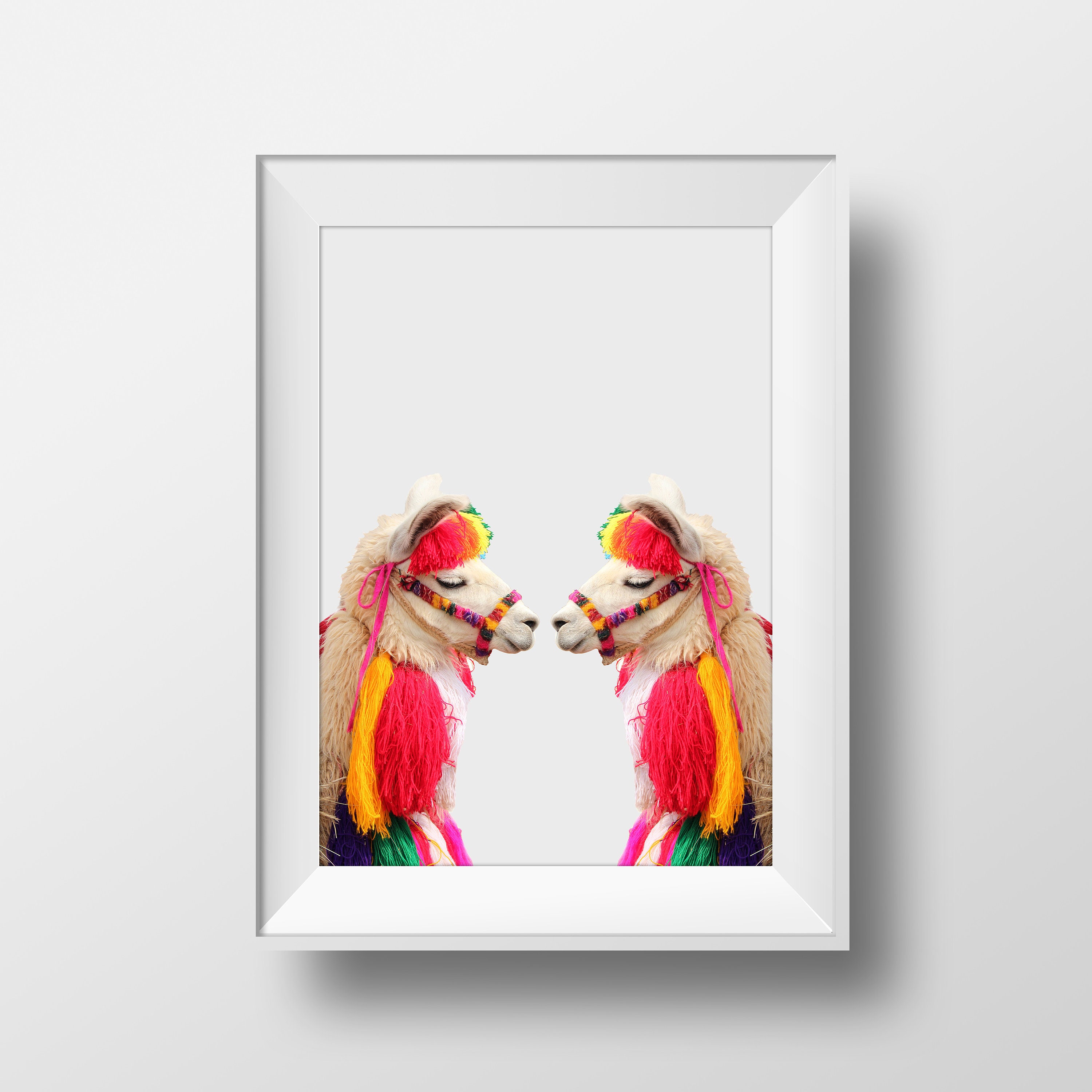 Llama Print Alpaca Poster Llama Art Llama Poster Nursery | Etsy