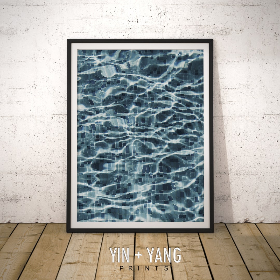 Pool Water Print: Ripples Photography, Summer Vibes (digital Download ...