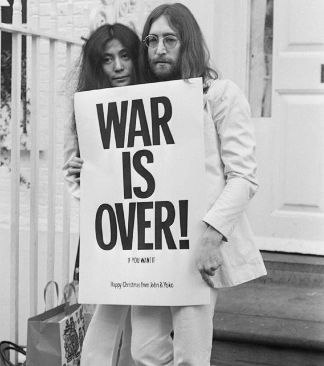 War is Over Print: John Lennon & Yoko Ono Iconic Art (digital Download ...
